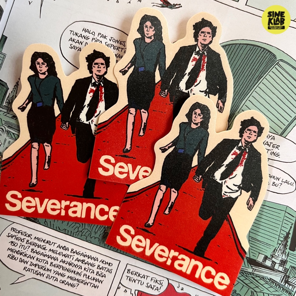 Sineklab Sticker SEVERANCE 版貼紙電影電影影院系列貼紙筆記本電腦 | 蝦皮購物