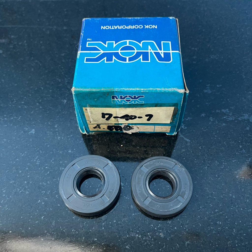 Seal sil 17 40 7 前輪 vespa super PX sprint Ps 高品質 | 蝦皮購物