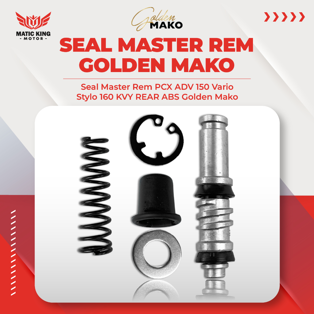 Golden Mako Sil Seal 主制動套件後 Vario ADV PCX Stylo 150 160 ABS | 蝦皮購物