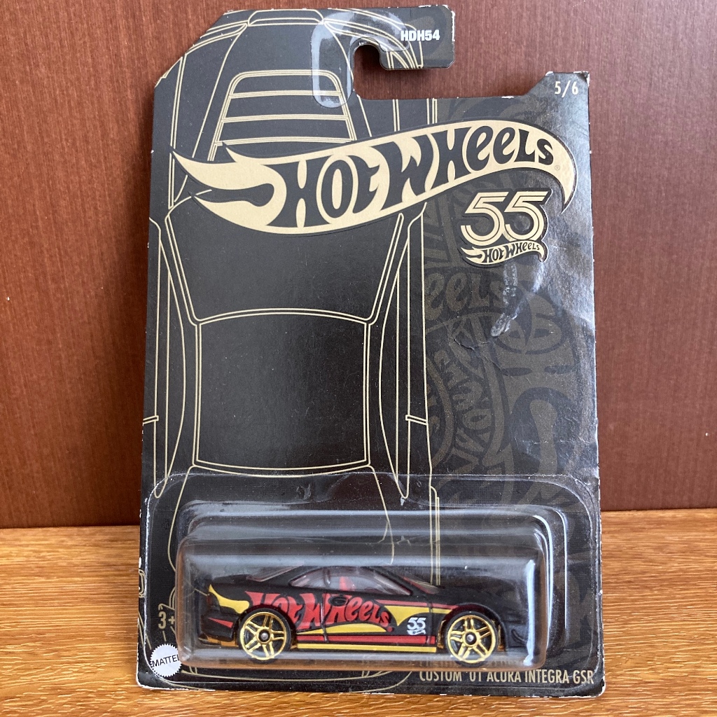 HONDA Hot Wheels 特別定制 2001 01 01 謳歌 Integr GSR 55 TH 55 週年 H | 蝦皮購物