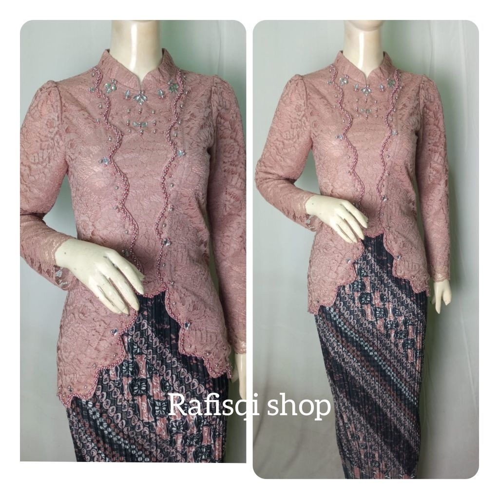 NEW KUTU KEBAYA PEYET HIJAB ANNA/新庫圖克巴亞 ziz-zak/畢業 kebaya/Ki | 蝦皮購物