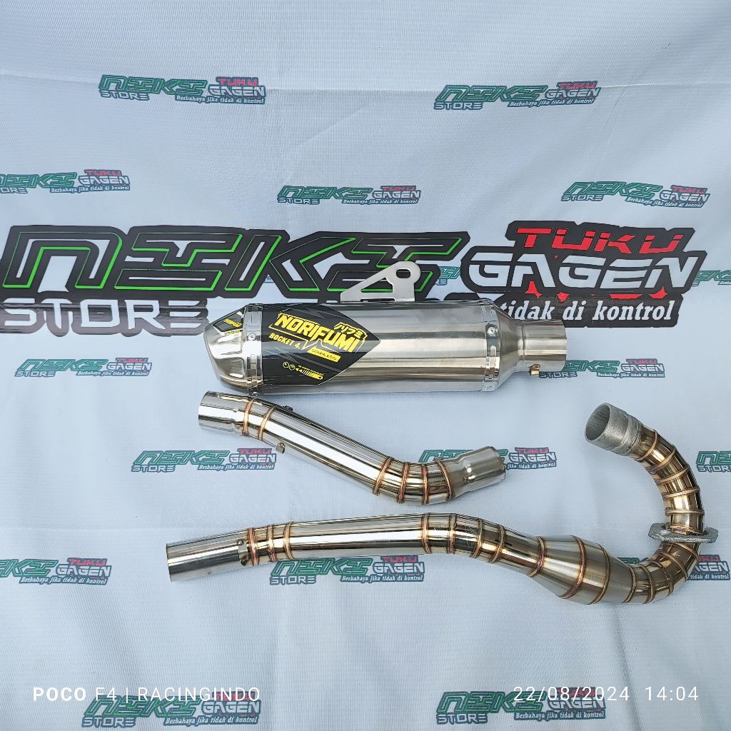 山葉 38 毫米全 stanlis FMF F4 Norifumi Rocket 4 排氣消聲器 PNP MOTOR X | 蝦皮購物