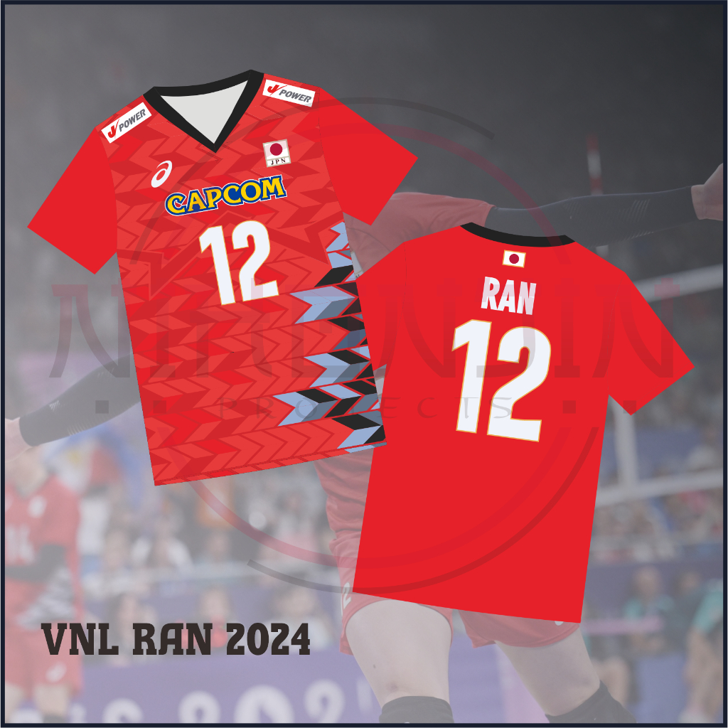 高橋亂世 VNL 日本 2024 球衣 | 蝦皮購物
