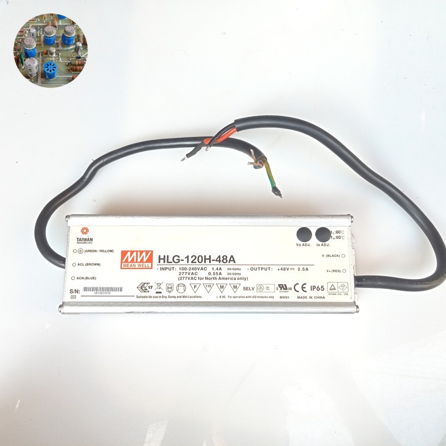 損壞的條件 MEAN WELL HLG-120H-48A LED 驅動器 | 蝦皮購物
