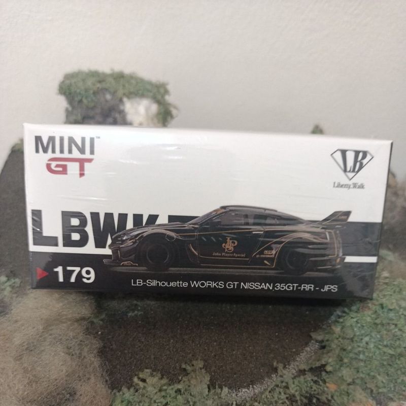 NISSAN Mini GT 179 LB-剪影作品日產 35GT-RR JPS | 蝦皮購物