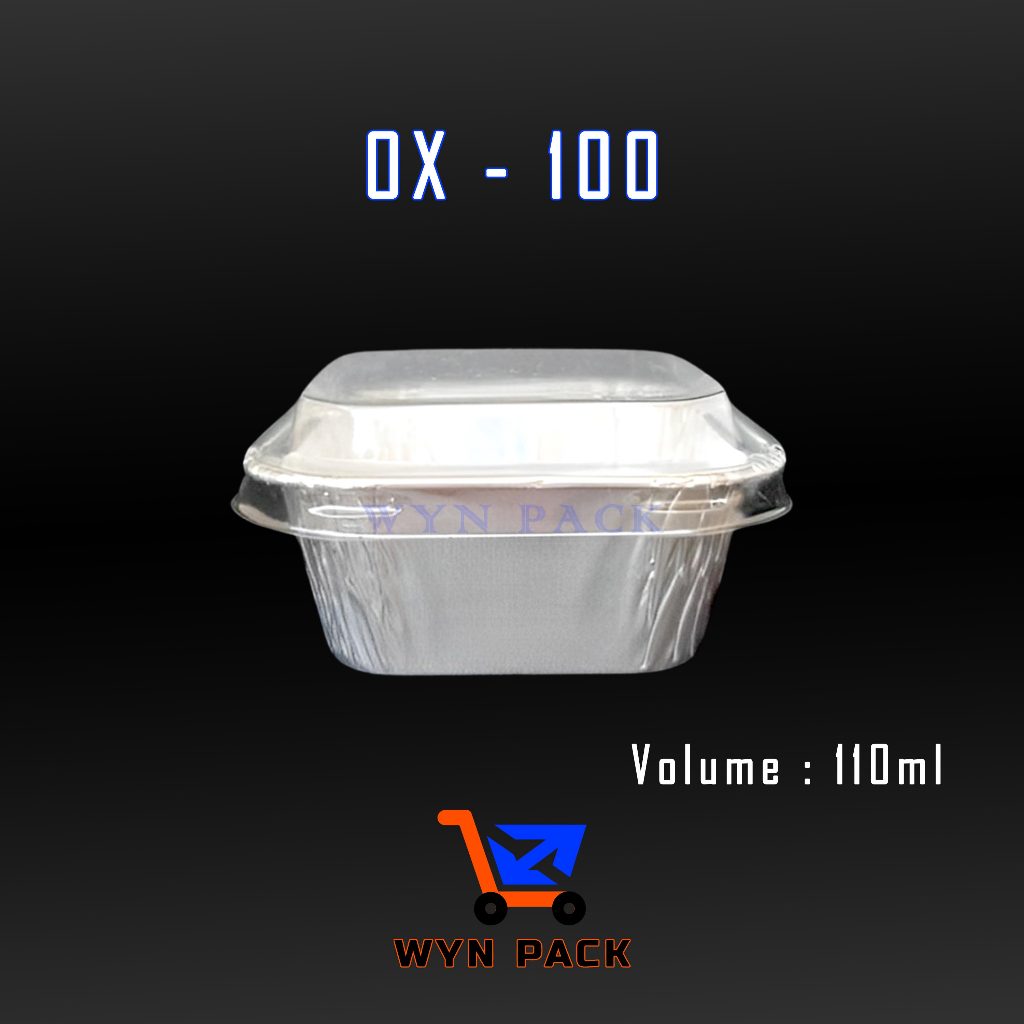 鋁托盤杯容器 OX-100 鋁箔托盤 OX 100 OX100 容器 Bestfresh | 蝦皮購物