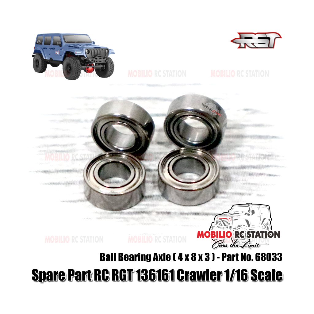 備件 RGT 68033 金屬滾珠軸承 RC 攀岩車 1/16 | 蝦皮購物