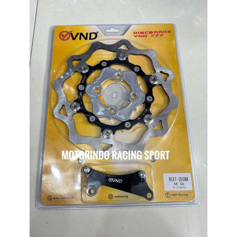 前碟盤 VND AK55 GALFER 260MM VARIO125 VARIO150 BEAT | 蝦皮購物
