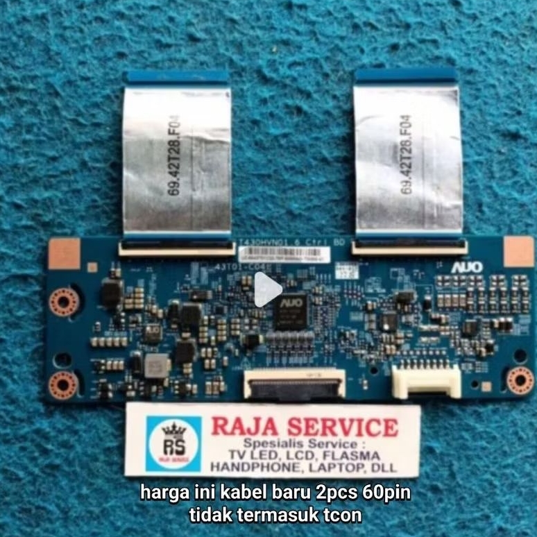 SAMSUNG 全新 CABLE 電視三星 UA43J5100 UA43J5100AK 易燃 lvds 從 tcon 到 | 蝦皮購物