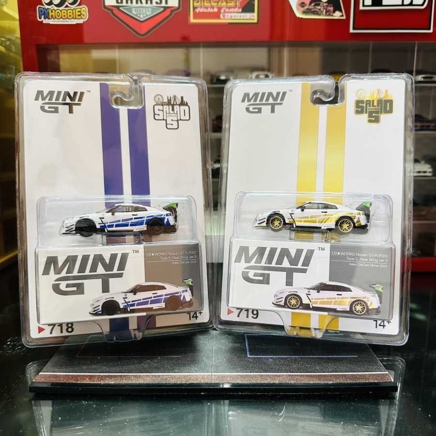 Mini GT 718 719 LB Works Nissan GTR R35 Salao DieCast 2024 活 | 蝦皮購物