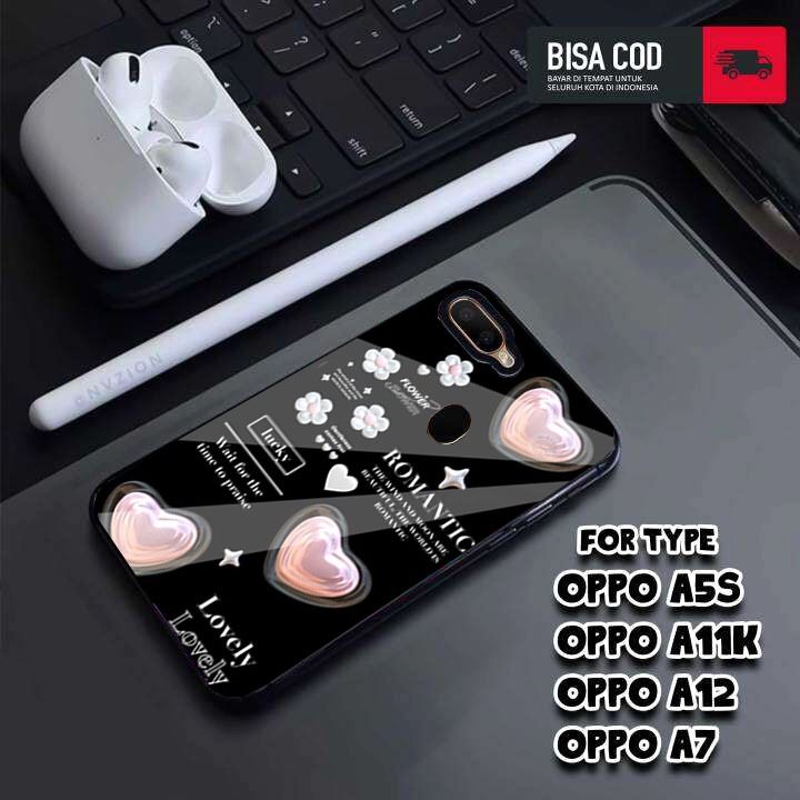 可愛的玻璃軟殼 OPPO A5S A11K A12 A7 玻璃軟殼主題抽象品牌 RR 足球 CLAB 定制圖像酷炫外殼自 | 蝦皮購物