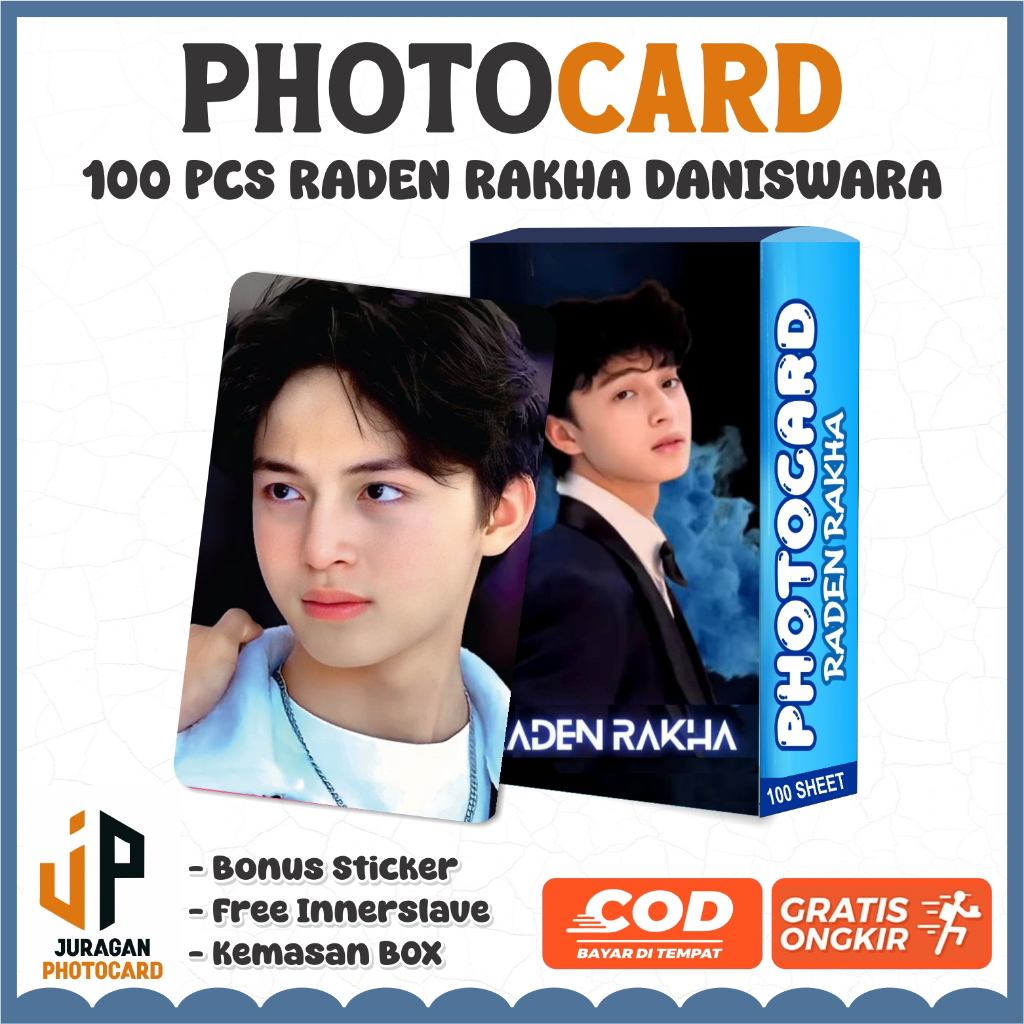 Juragan 照片卡 Raden Rakha Daniswara 100 張贈品內從 | 蝦皮購物