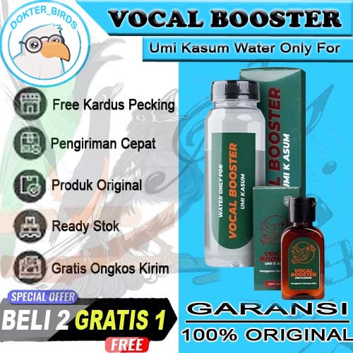 Vocal BOOSTER UMI KASUM 鳥飲料複合維生素填充 Penggacor Bird Masteran | 蝦皮購物