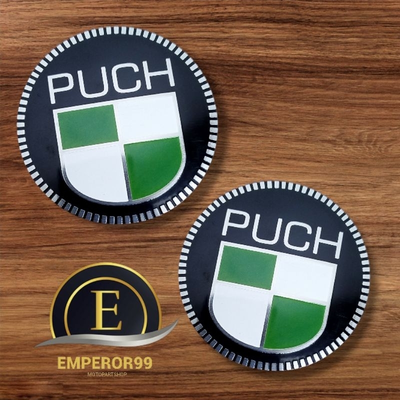 摩托車 PUCH EMBLEM SIZE 直徑 55mm 不銹鋼 | 蝦皮購物