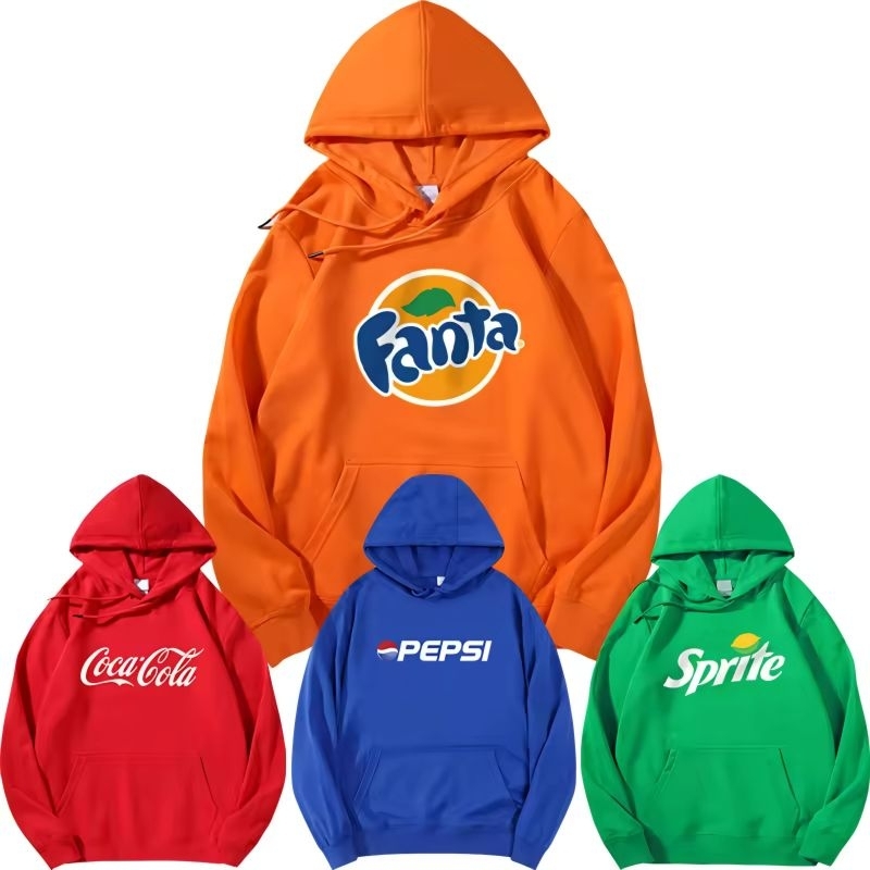 Fanta Cola Spr*te P*psi 男女定制發行款純飲連帽外套 | 蝦皮購物