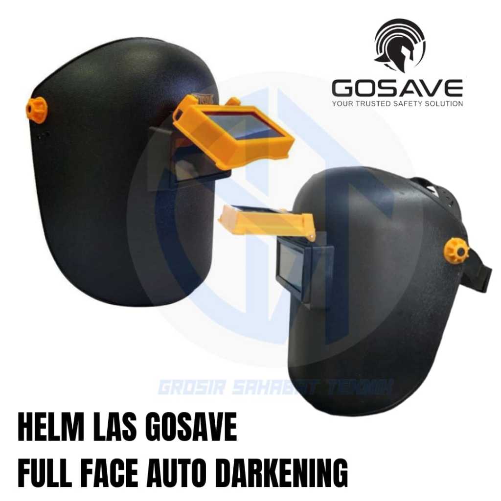 Gosave Welding mask 焊接面罩焊接頭盔面罩焊接全臉自動變暗 | 蝦皮購物