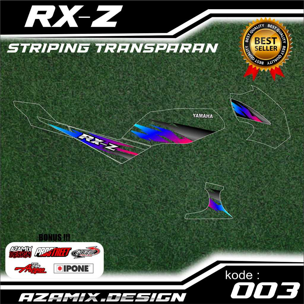 山葉 172 YAMAHA RZ-X 透明條 YAMAHA RZ-X 優質圖形透明條 | 蝦皮購物