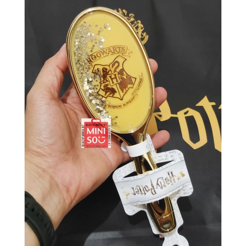 MINISO x HARRY POTTER Comb Glitter 液體閃光槳刷哈利波特系列 | 蝦皮購物