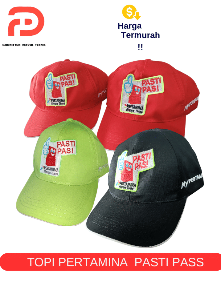 Pertamina 操作員帽子 OB 主管 BBG 加油站 Pasti Pas Pasti Prima Lpg 3kg | 蝦皮購物