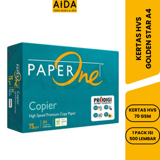 HVS A4 PaperOne Paper 75 Gr 1 令含 500 張 A4 複印紙 | 蝦皮購物