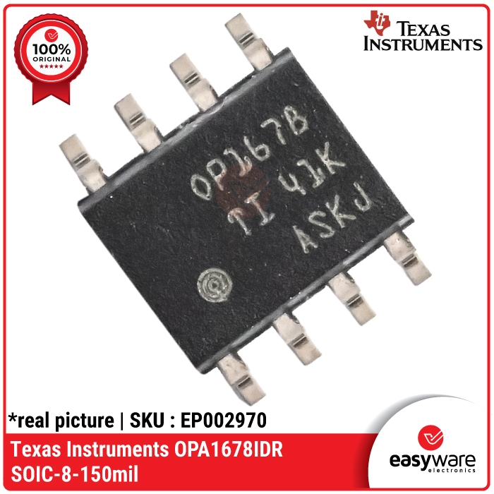 IC OPA1678 TI SMD IC OP AMP 德州儀器 OPA1678IDR SOIC-8-150mil 原裝 | 蝦皮購物
