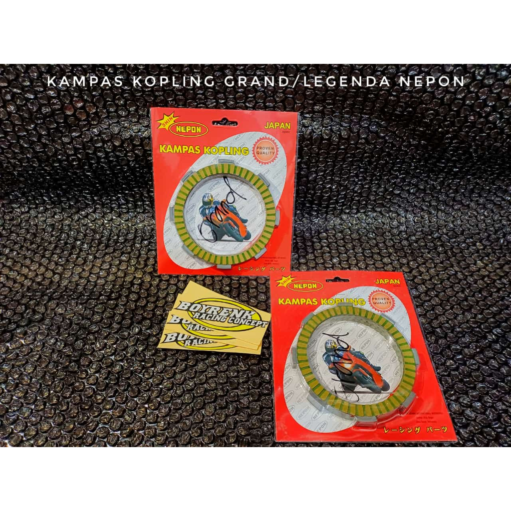 離合器片或離合器露營賽車 GRAND SUPRA LEGEND SUPRA FIT NEPON ORIGINAL-BOY | 蝦皮購物