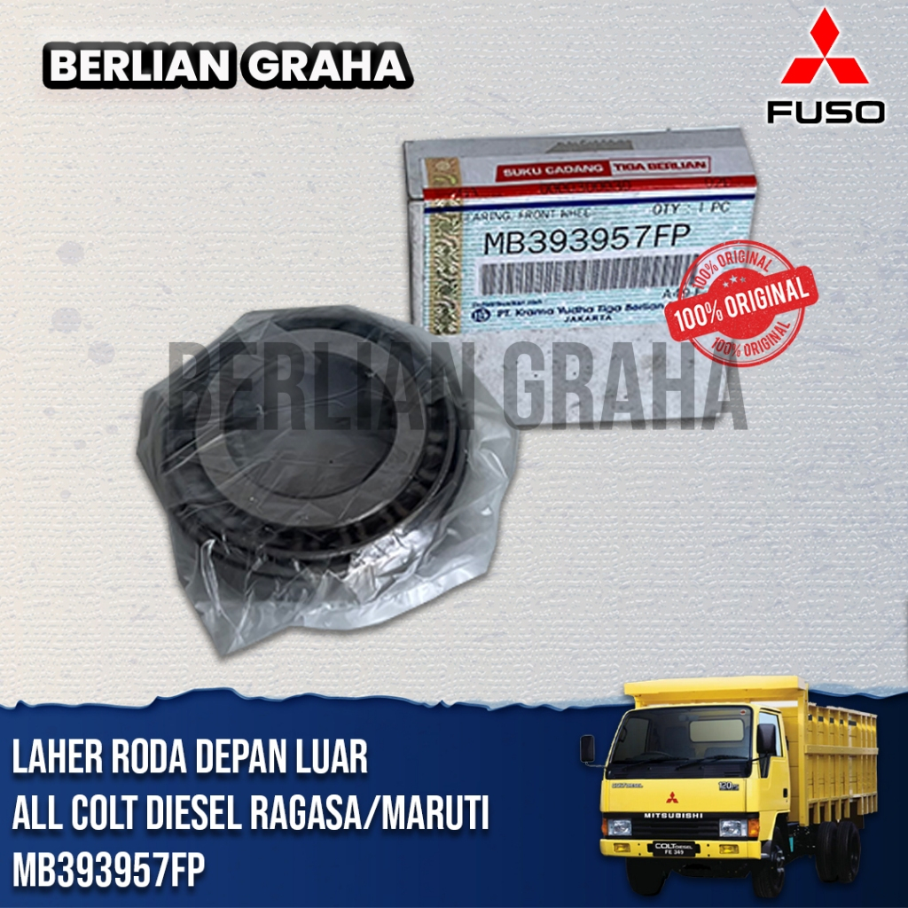 MITSUBISHI 原裝三菱 MB Colt Diesel Ragasa Maruti 前輪軸承393957 | 蝦皮購物