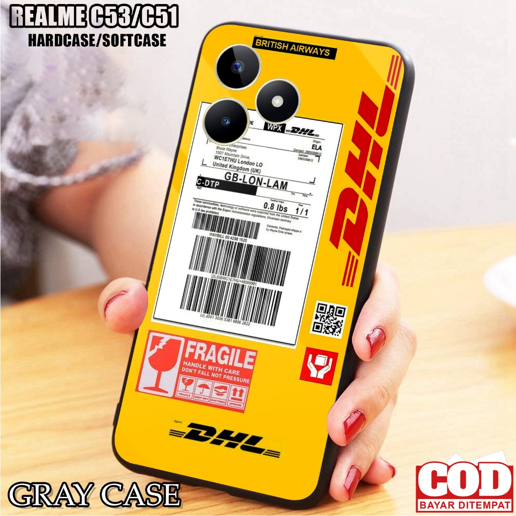 DHL HP REALME C53/C51 手機殼 REALME C53/C51 矽膠 REALME C53/C51 手 | 蝦皮購物