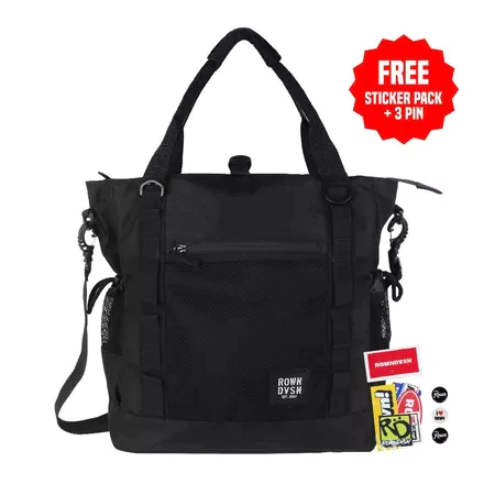 Rown Division Stockroom 托特包 Rowndvsn Harriet 黑色包 | 蝦皮購物