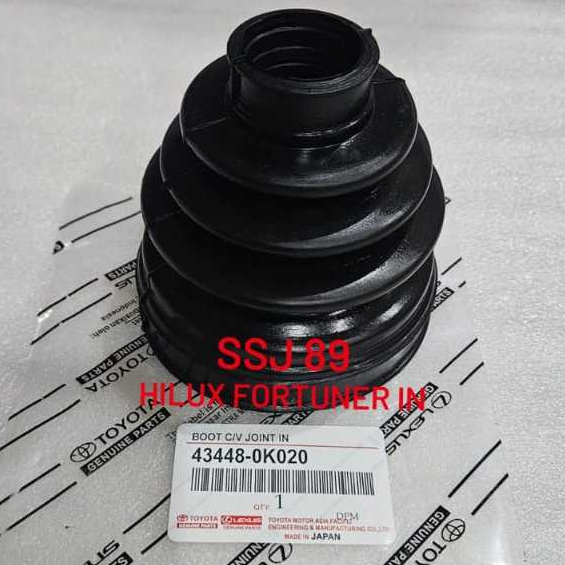 橡膠等速萬向節 HILUX FORTUNER 靴軸 43448-0K020 1PC | 蝦皮購物