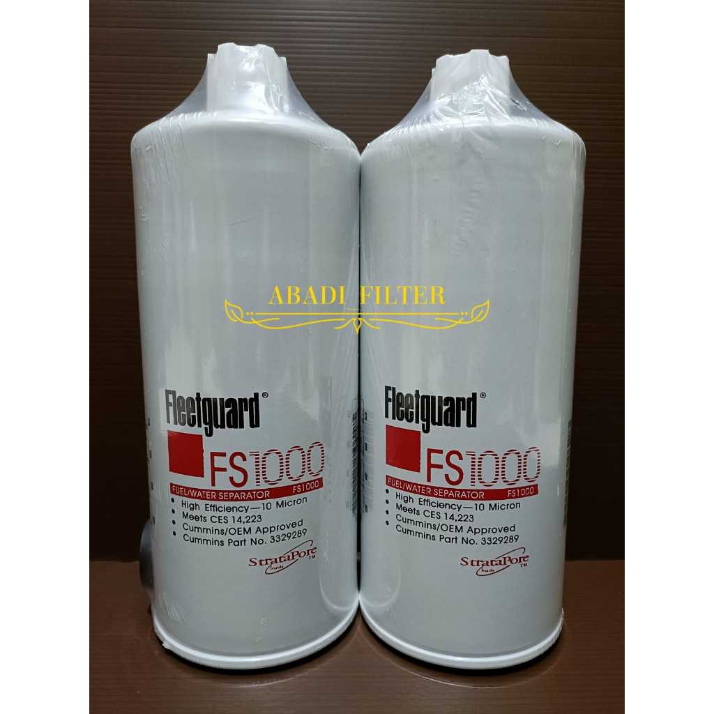 Fs1000 FS 1000 FS-1000 燃油濾清器 FLEETGUARD | 蝦皮購物