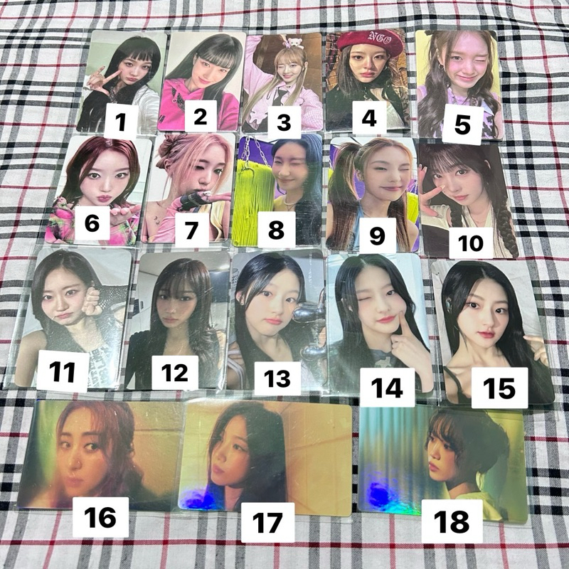 Pc PHOTOCARD STAYC ILLUST ITZY LE SSERAFIM AESPA KIOF KISSOF | 蝦皮購物