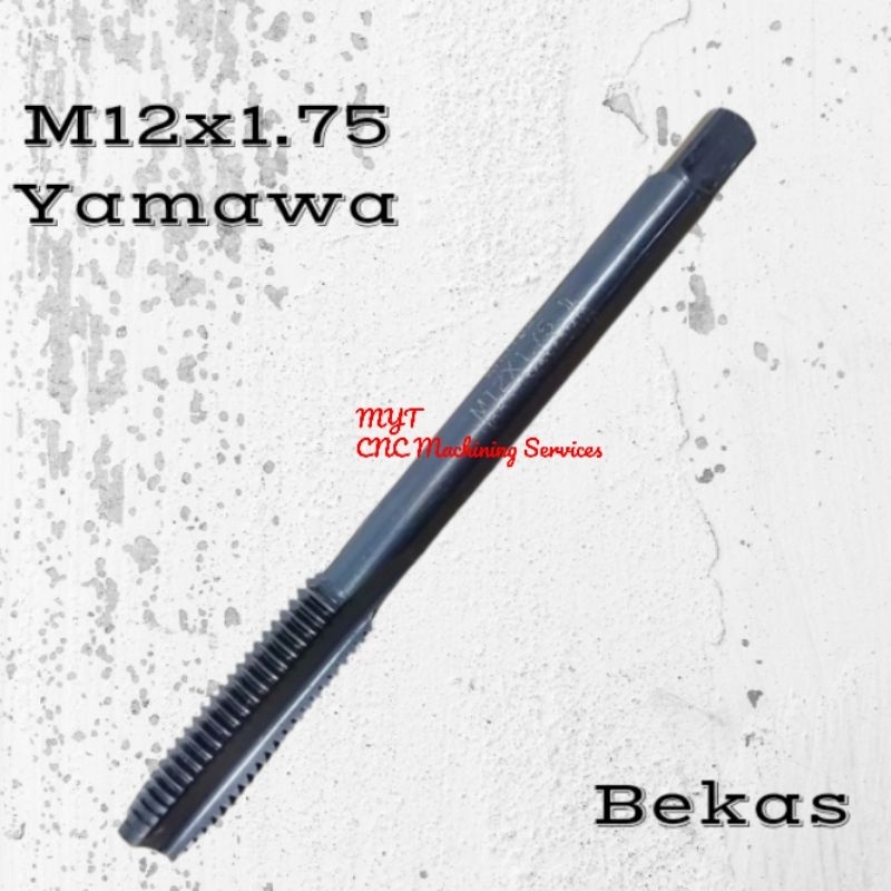 Mesin tap PO Straight m12x1.75 YAMAWA 手動絲錐攻絲機 m12x1.75 長絲錐適用 | 蝦皮購物