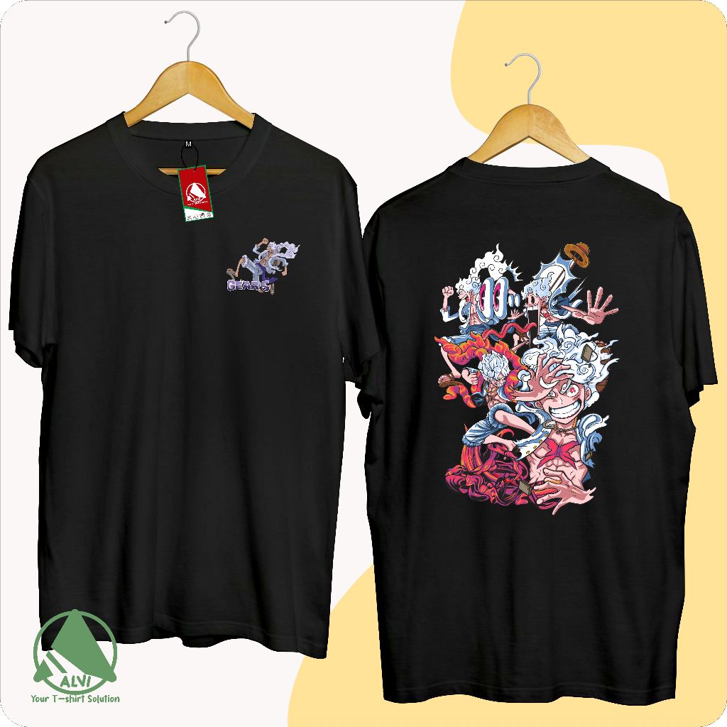 動漫路飛 ONE PIECE GEAR T 恤 5 gomu gomu no mi cool | 蝦皮購物