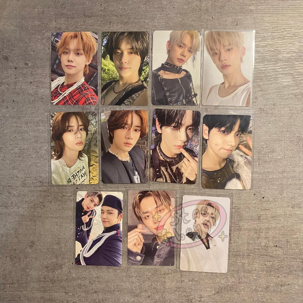 照片卡官方 PC TXT YEONJUN SOOBIN BOMGYU FREEFALL 名創優品 CW GBGB LD | 蝦皮購物