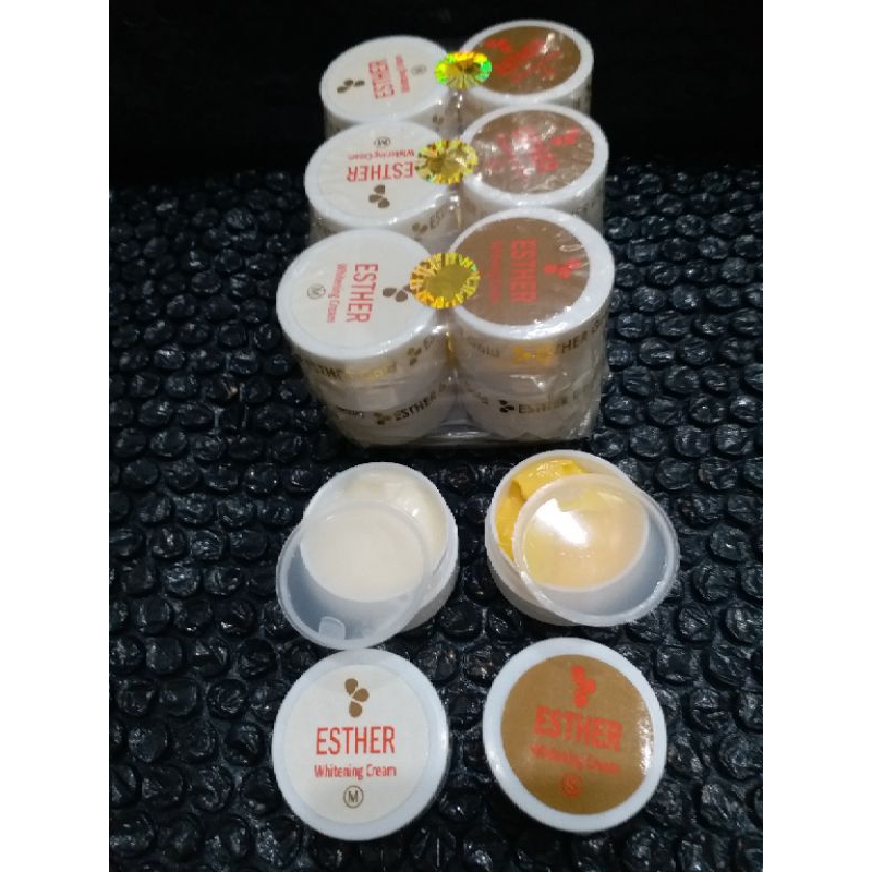 Esther ester sm cream 1 gepok 含 6 片面霜 s 6 片面霜 m | 蝦皮購物