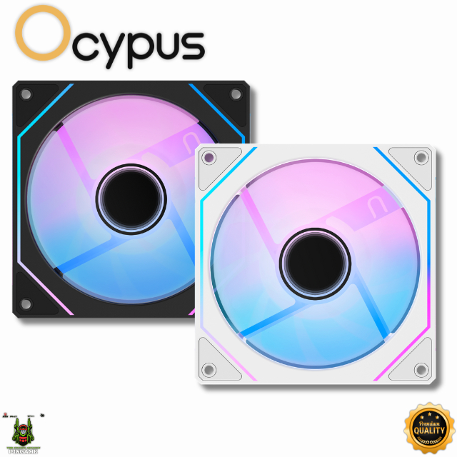 Ocypus GAMMA F12 ARGB 反向 120mm 風扇殼 | 蝦皮購物