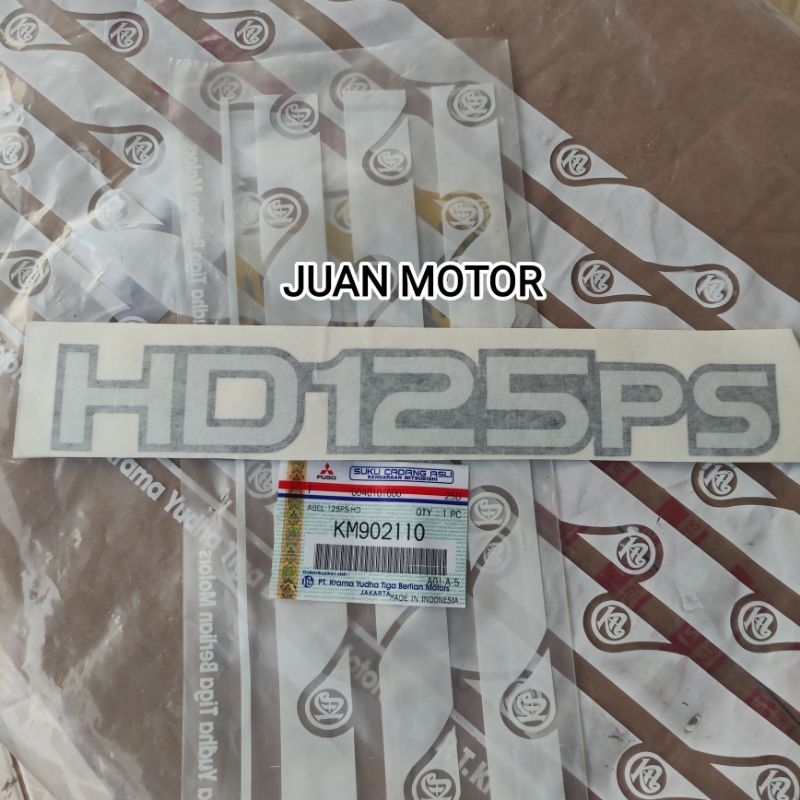 原裝 HD125PS 貼紙 | 蝦皮購物