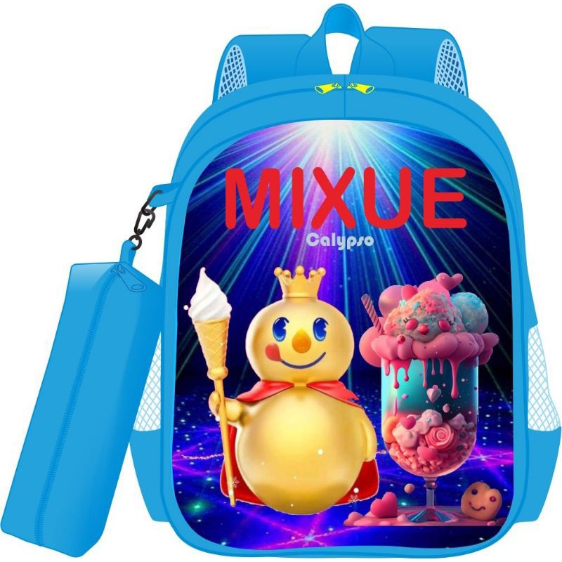 Mixue GOLDEN GIRL BAG 適合學校兒童混合角色 | 蝦皮購物