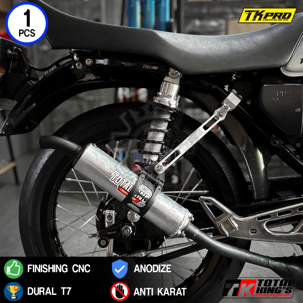 Pdk RX KING RXKING RXS YT TKPRO 鈦 CNC 排氣安裝磚 | 蝦皮購物