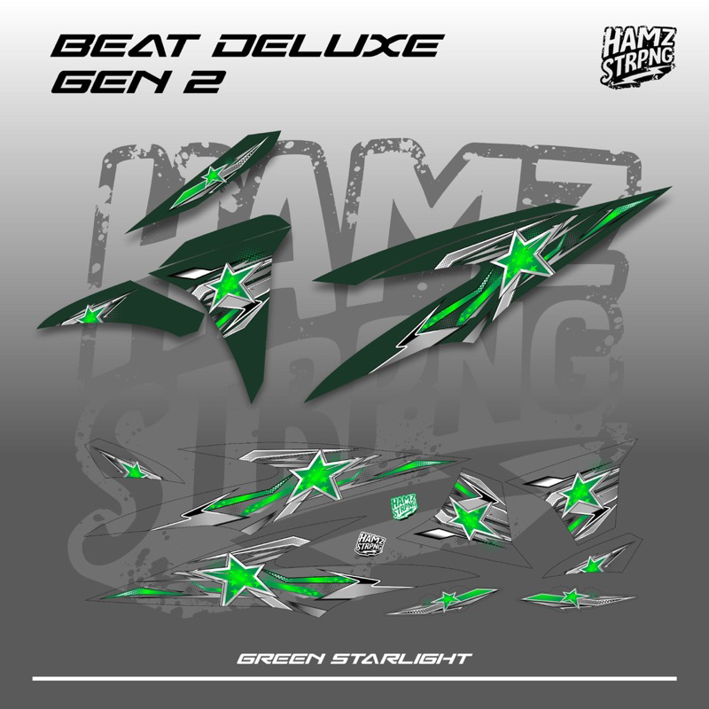 Beat Deluxe Gen 2 2024-2025 星光設計概念透明條 | 蝦皮購物