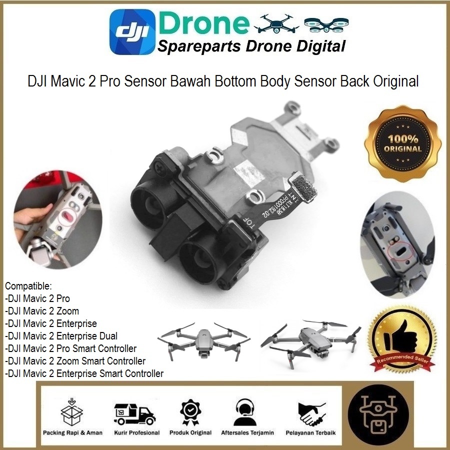 Dji Mavic 2 Pro Sensor Tof 向上柔性扁平電纜 Mavic 2 系列底部傳感器 | 蝦皮購物