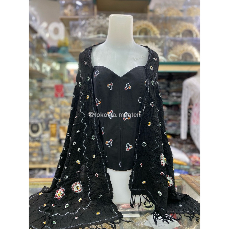 套裝 KAMISOL JUMPUTAN 架子傳統爪哇衣服 LONGTORSO MUSAN JUMPUTAN 大流蘇 JU | 蝦皮購物