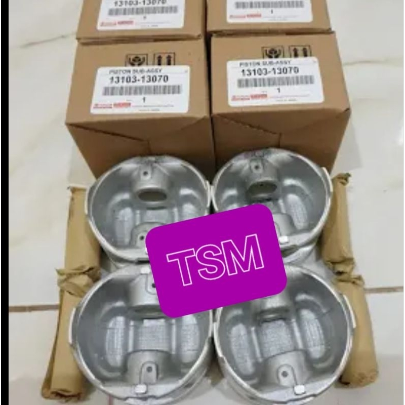 活塞總成 Seher 套件 Kijang Efi 7K 1.8 1800cc 噴射 STD-0.50 價格 1Set | 蝦皮購物