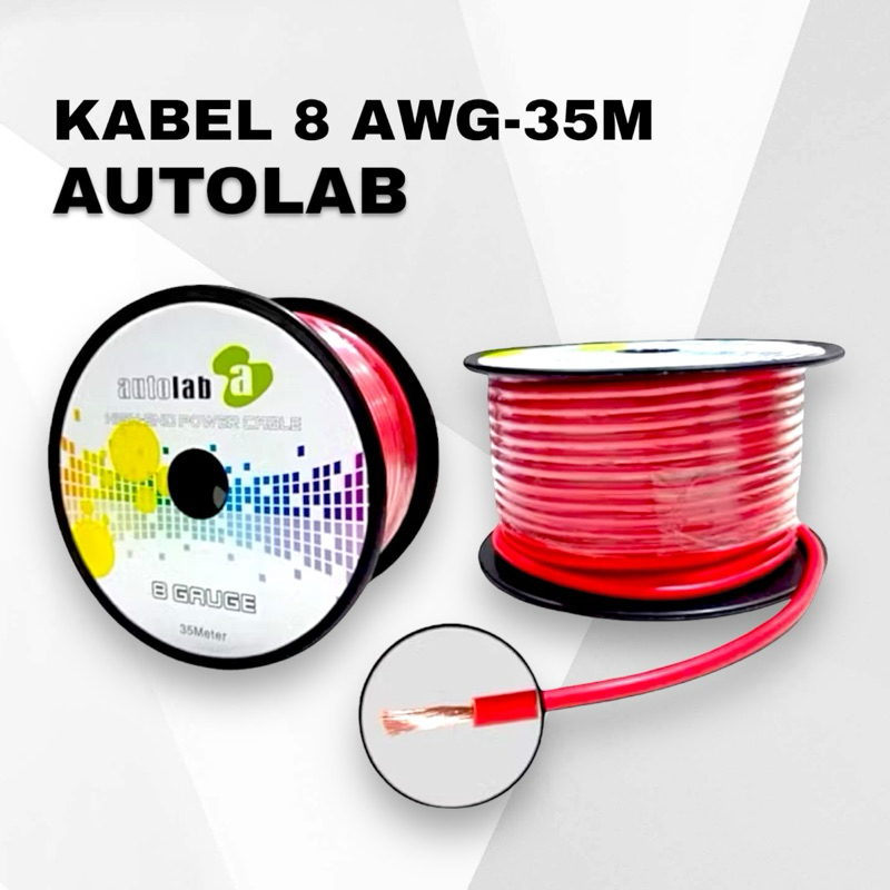 AUTOLAB 8 AWG 電源線 PERMETER 揚聲器電纜 | 蝦皮購物