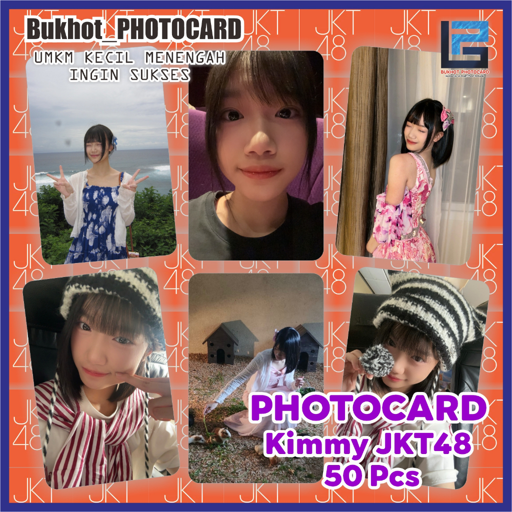 照片卡 JKT48 Victoria Kimberly 含50張厚260g非官方/粉絲製作限量版 | 蝦皮購物