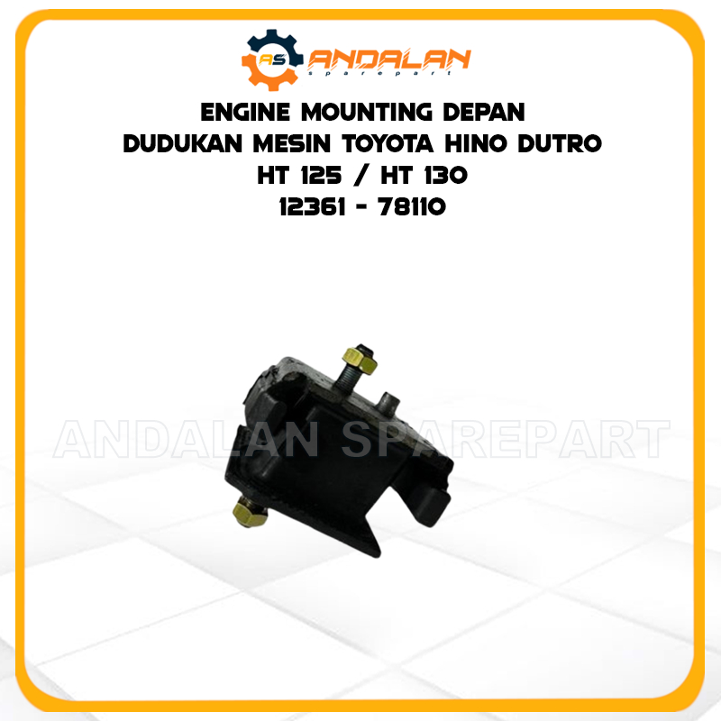 Mesin 前發動機安裝 HT125 HT130 HINO DUTRO 發動機安裝 12361-78110 | 蝦皮購物