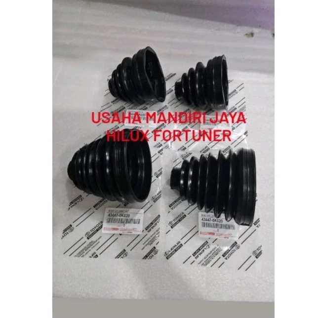 CV 接頭橡膠軸套 HILUX FORTUNER 1SET 4PCS IN OUT 43447-0K020/43448- | 蝦皮購物