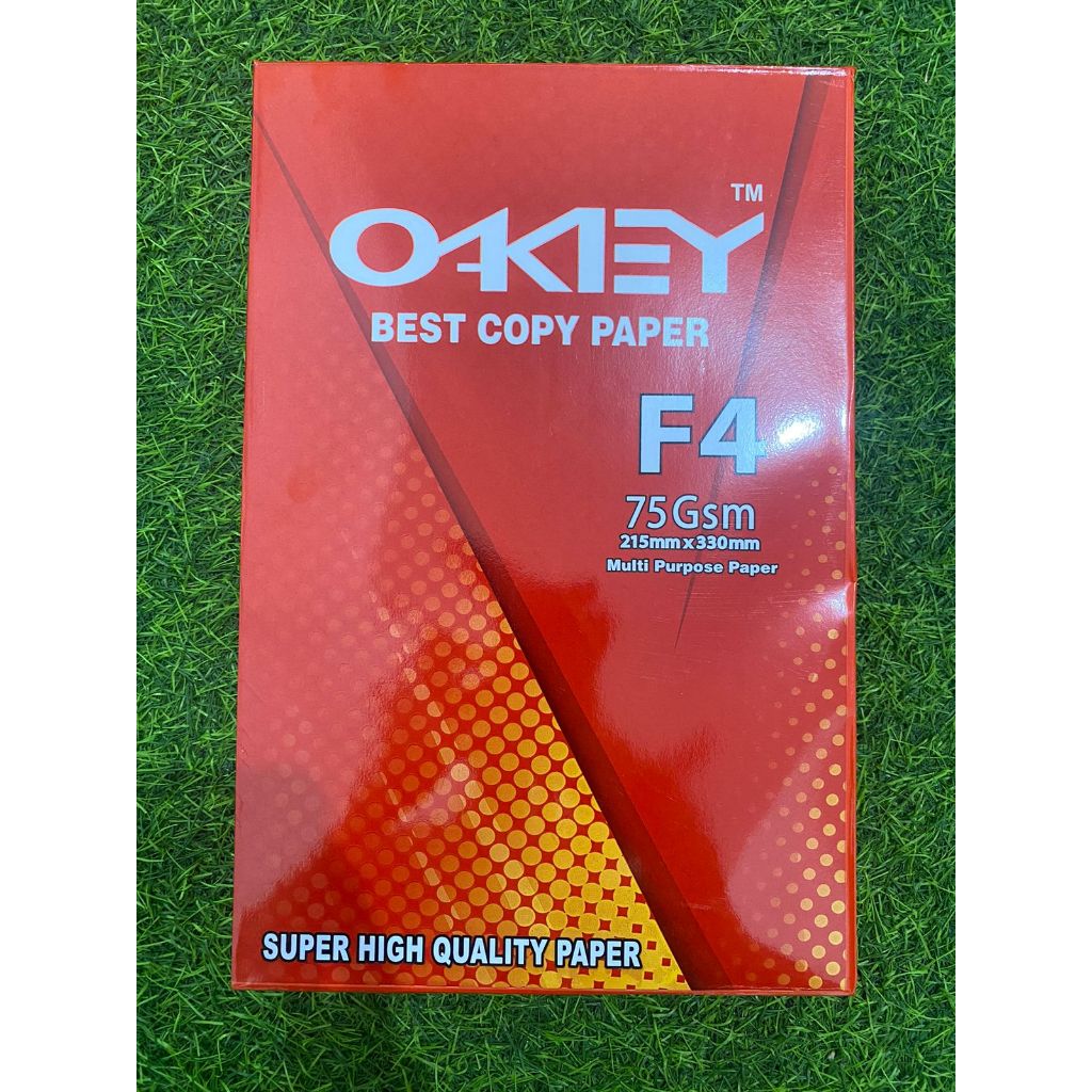 Okey F4 75GSM HVS 紙 1 輪輞 500 張 | 蝦皮購物