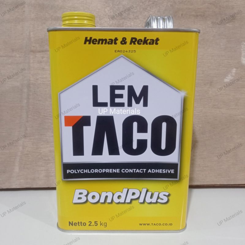 Kayu Taco Bond Plus 多用途膠水 2.5 公斤黃膠 HPL 木地毯乙烯基 BondPlus | 蝦皮購物